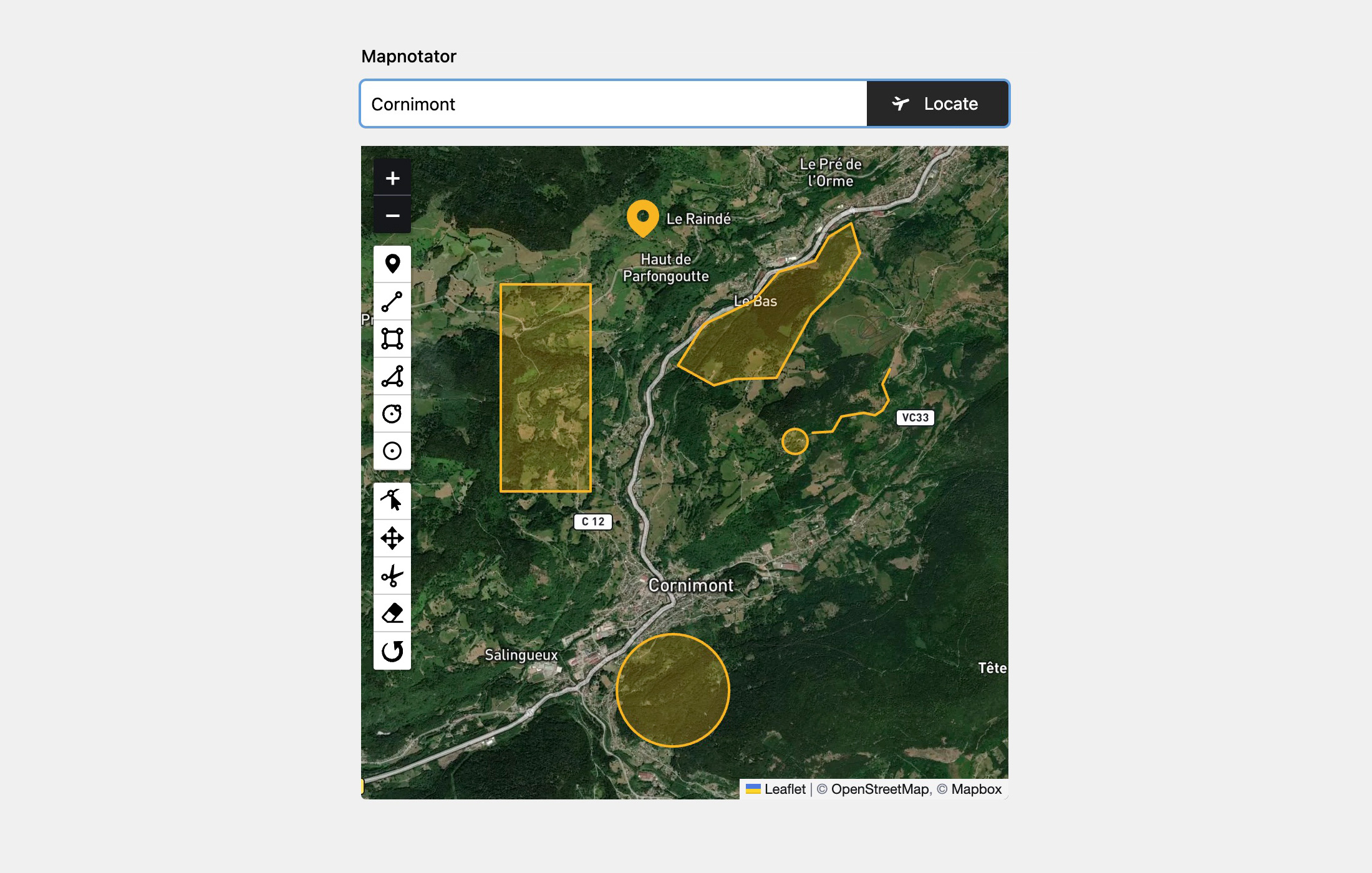 Mapnotator | Kirby CMS Plugins