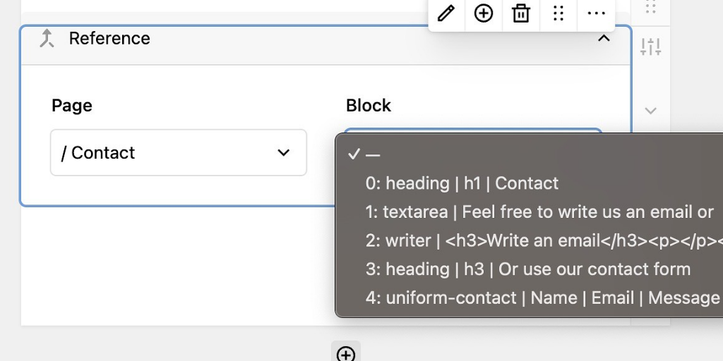 Block Reference | Kirby CMS Plugins